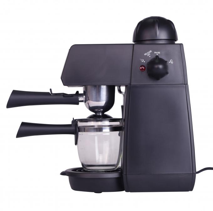 4 Cups 240ml Steam Coffee Machines With Thermometer / Porta Filter